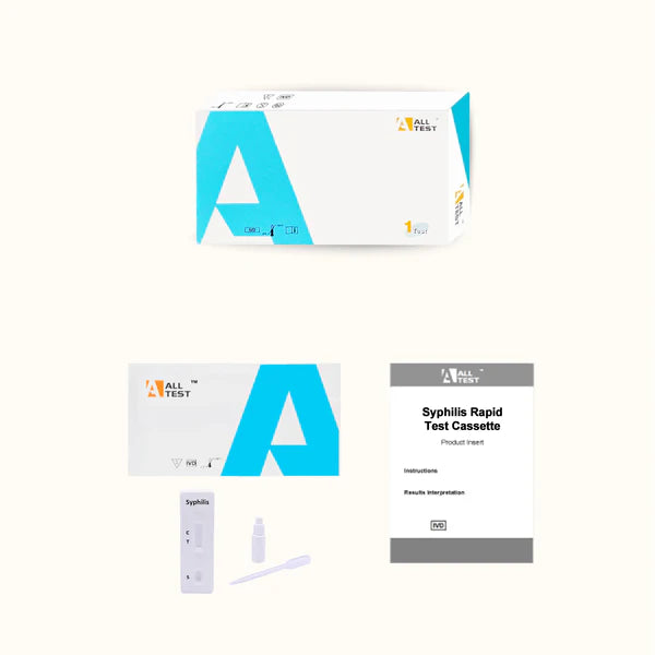 Syphilis Rapid Test Cassette [5 Tests] – SGbreathalyzers