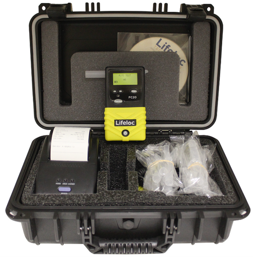 Lifeloc FC20 Kit (Printer included) DOT-Approved Evidential Breathalyz ...